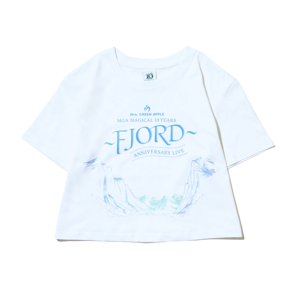 FJORD Logo T-shirt / White – Mrs. GREEN APPLE OFFICIAL STORE