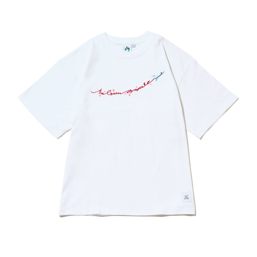 MGA Rocket Embroidery T-shirt / White – Mrs. GREEN APPLE OFFICIAL STORE