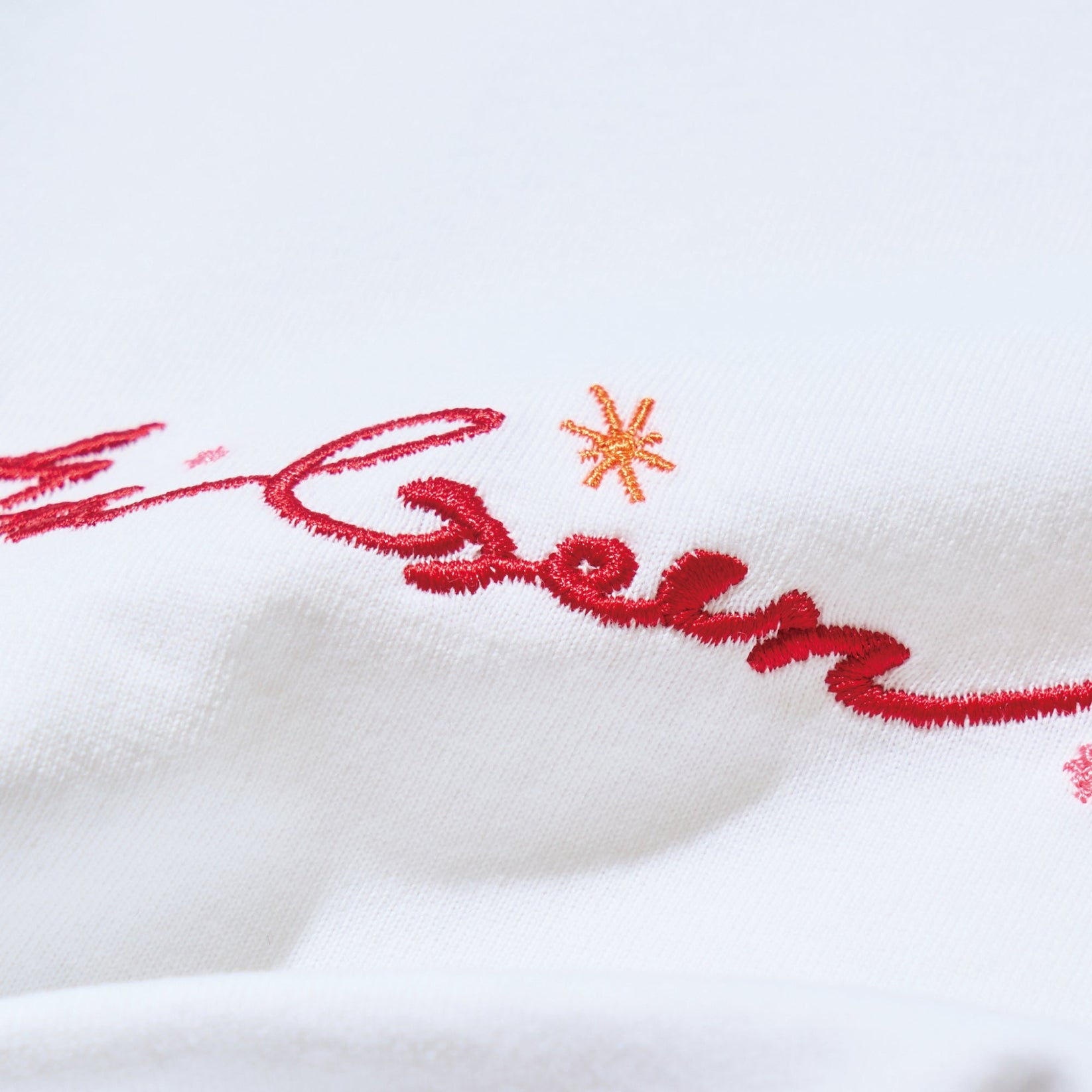 MGA Rocket Embroidery T-shirt / White – Mrs. GREEN APPLE OFFICIAL STORE
